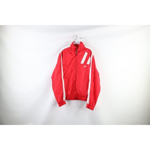 Speedo | Jackets & Coats | Vintage 9s Speedo Small Spell Out Lined Full ...